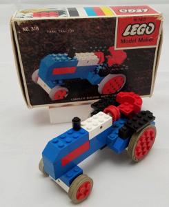 Bricker - Construction Toy by LEGO 316-3 Farm Tractor