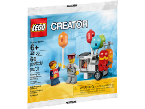 Bricker - Construction Toy by LEGO 40108 Balloon Cart