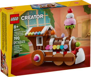 Bricker - Construction Toy by LEGO 40777 Gingerbread Train Ornament