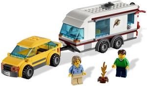 Bricker - Construction Toy by LEGO 4435 Car and Caravan