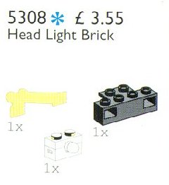 Bricker - Construction Toy by LEGO 5308 Headlight Bricks