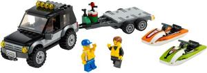Bricker - Construction Toy by LEGO 60058 SUV with Watercraft