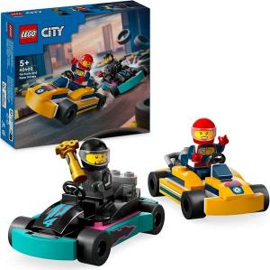 Bricker - Construction Toy by LEGO 60400 Go-Karts and Race Drivers
