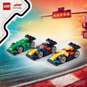 Bricker - Construction Toy by LEGO sts2501 Mini F1 Cars M&T